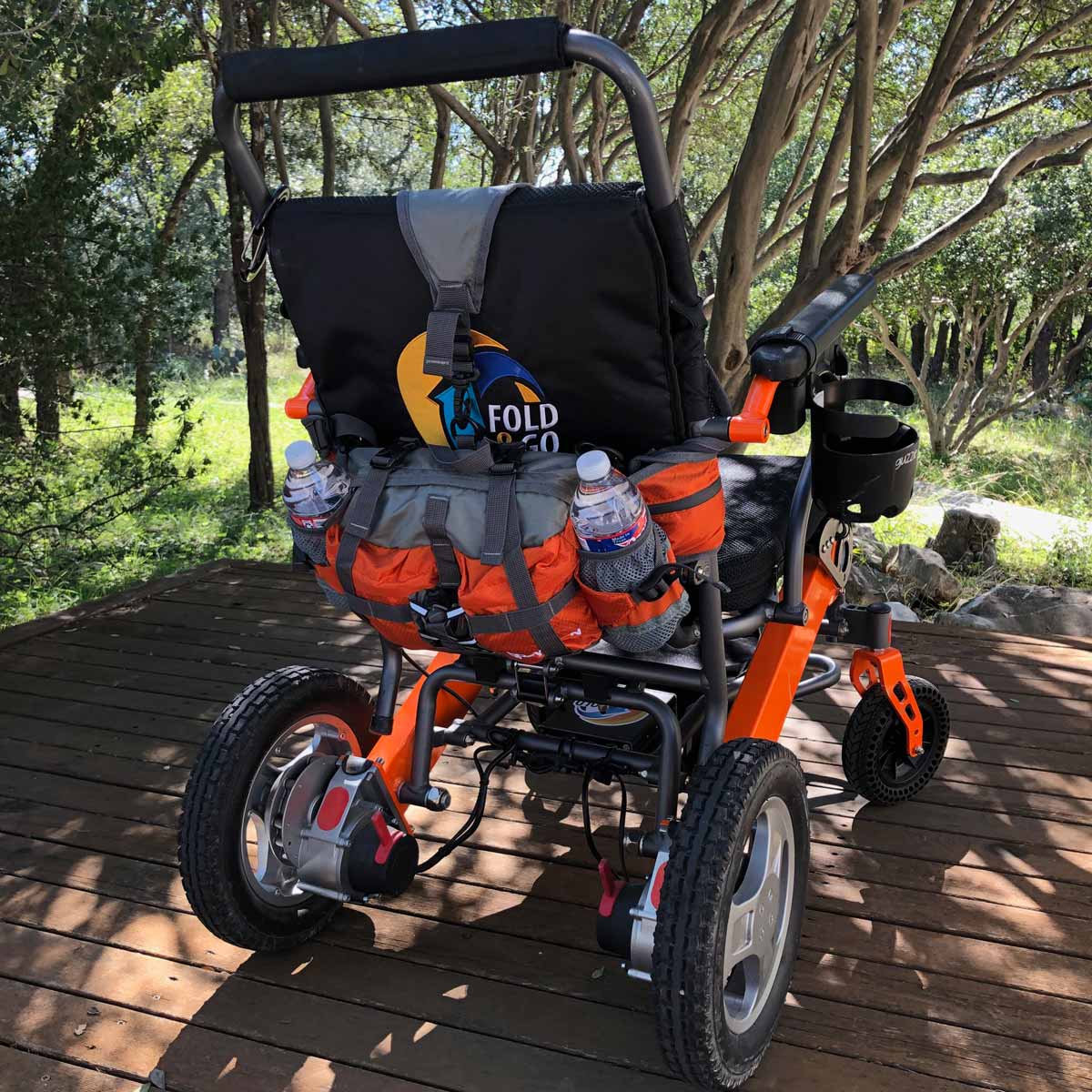 WeatherPROOF Folding Electric Wheelchair | FOLD & GO Wheelchairs®